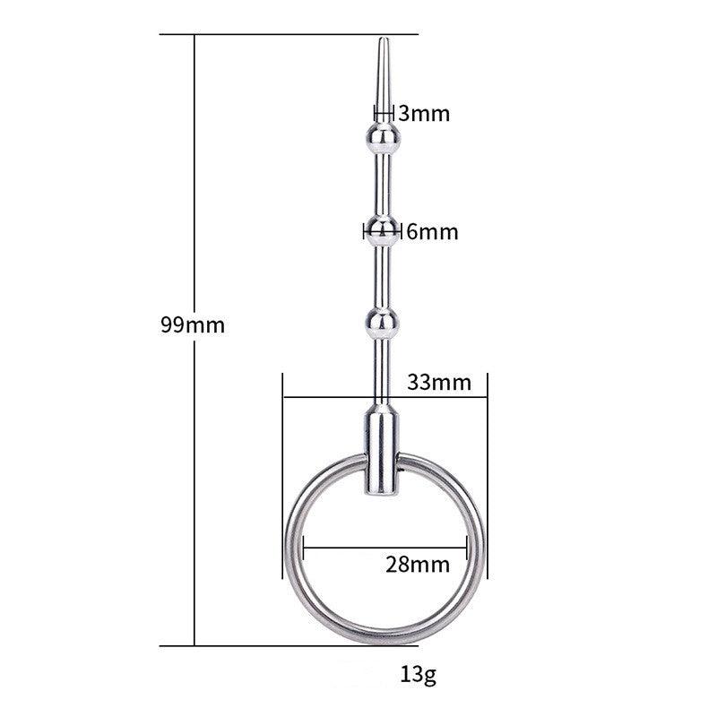 Stainless Ribbed Steel Urethral Sounding Toys For Beginner | Best Price ...